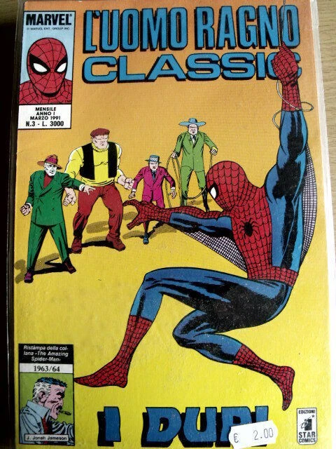 L' UOMO RAGNO Classic n°3 1991 ed. Marvel Italia [G.181] EUR 2,90 - PicClick IT
