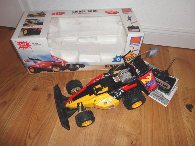 VINTAGE NIKKO TRONICO Spider Rock RC Buggy 1:12 - mit OVP - guter ...