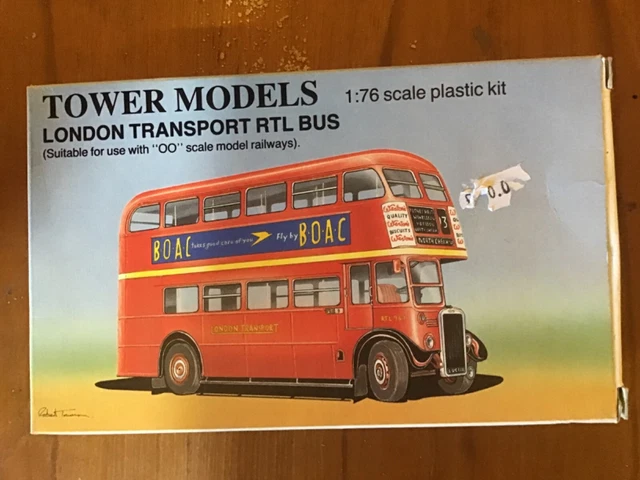 TOWER MODELS. PLASTIC bus kit. RTL. London Transport £13.72 - PicClick UK