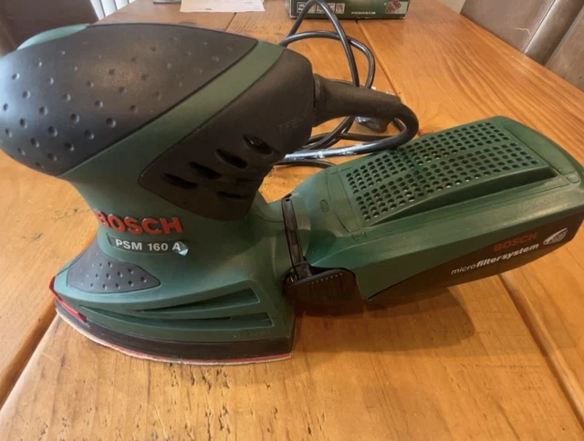BOSCH PSM 160 a 230V Power Sander £66.22 - PicClick UK