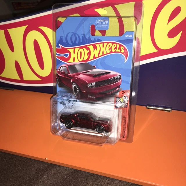 Hot Wheels 18 Dodge Challenger Srt Demon Super Chasse Au Trésor Avec