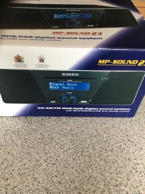 ROBERTS RADIO MP-SOUND 23 cd am/fm rds/DAB system £42.32 - PicClick UK