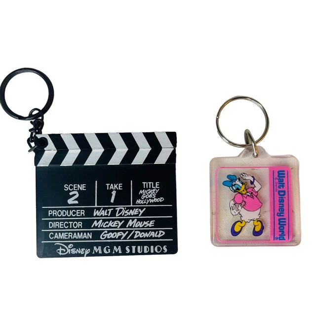 DISNEY Y2K ACRYLIC Keychains Daisy Duck MGM Studios Vintage 90s ...