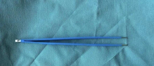 MILLENNIUM INSULATED POTTS-SMITH tissue forceps 1 x 2 teeth 9.25" $70. ...