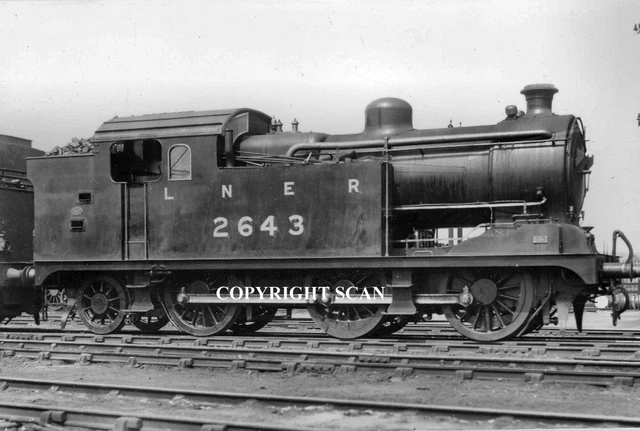 RAILWAY STEAM PHOTO : 2643 LNER N7 33 £2.99 - PicClick UK