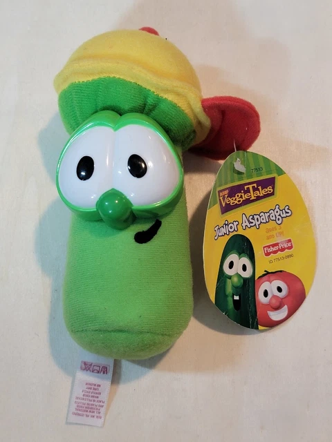 Vintage Veggie Tales Jr Asparagus Plush Light Up Singing, 59% OFF