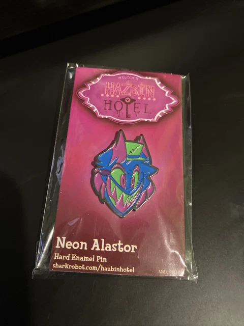 RARE HAZBIN HOTEL: Neon Alastor AUTHENTIC LIMITED EDITION 2019 Hard ...