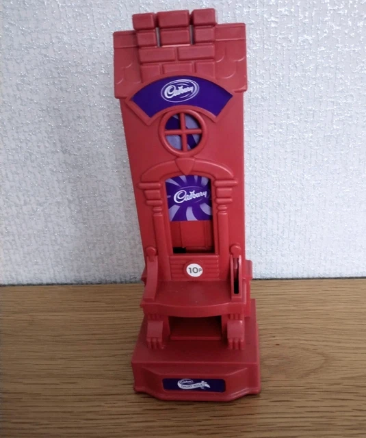VINTAGE HORNBY CADBURYS Miniatures Chocolate Dispenser Machine 10p ...