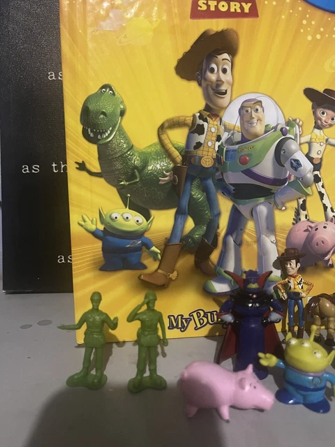 MY BUSY BOOKS Disney Pixar TOY STORY Storybook With 9 Figurines ...