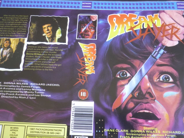 REPRODUCTION VHS SLEEVE cover video dream slayer horror £16.32 ...