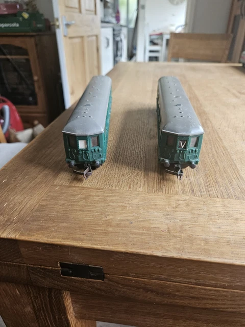 VINTAGE TRIANG TRAINS 00 Gauge Southern Railways Emu 2 Part Set S1052S ...