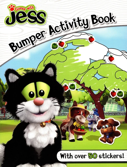 POSTMAN PAT CAT Guess With Jess Bumper Activity Book 9781405255301 £5. ...