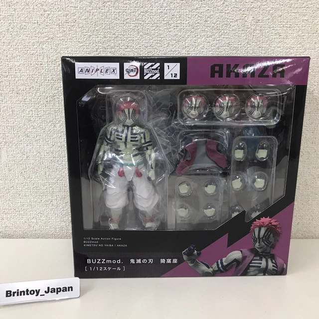 BUZZMOD. ANIPLEX DEMON Slayer Kimetsu no Yaiba Akaza Figurine à l ...