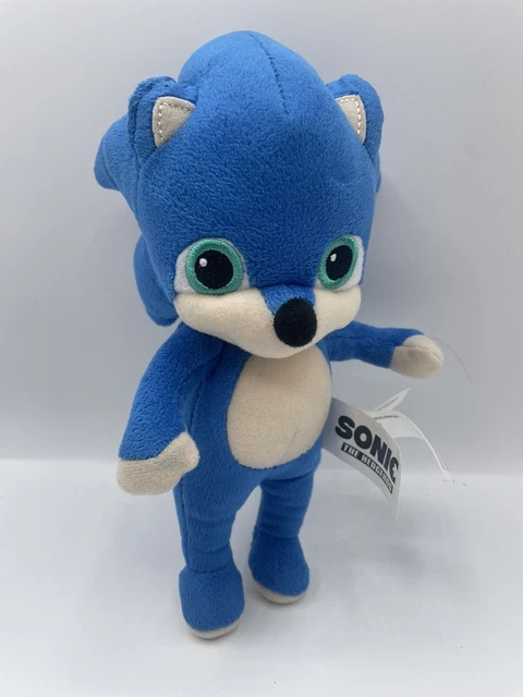 SONIC THE HEDGEHOG Baby Sonic Plush Soft Toy JAKKS Pacific Sega Movie £ ...