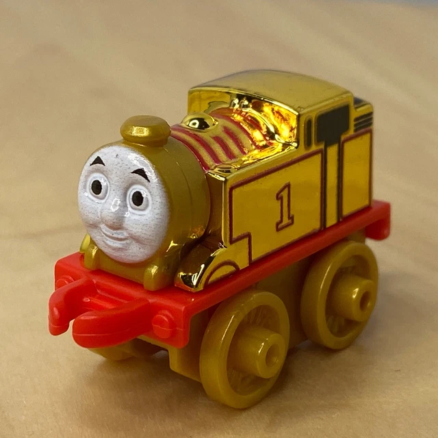 FISHER PRICE THOMAS and Friends Mini GOLDEN THOMAS Collectable Mini ...