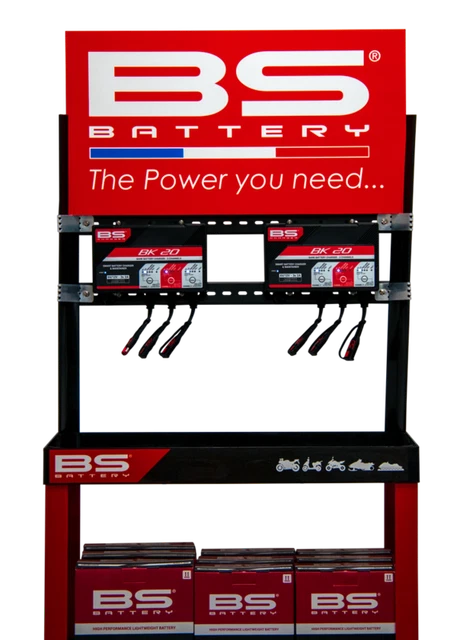 BS BATTERY KIT expositor + cargador batería BK20 EUR 331,62 - PicClick FR