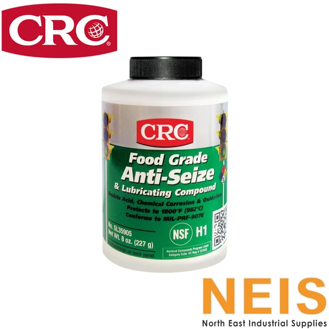 CRC FOOD GRADE Anti-Seize Compound 8oz (226g) - Lubricating, Resists Acid $49.95 - PicClick AU