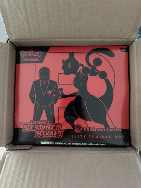 POKÉMON TCG SCARLET & Violet Destined Rivals Pokémon Center ETB English ...