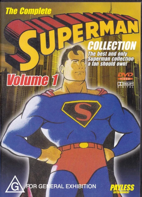 THE COMPLETE SUPERMAN Collection: Vol 1 DVD (Region 4, 2001) New - Free ...
