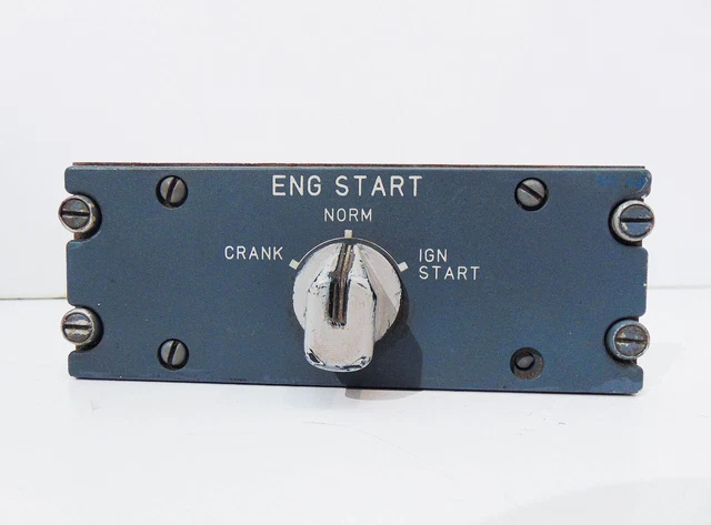 AEROSPATIALE AIRBUS A320 Pilot's Cockpit Engine Start Control Panel ...