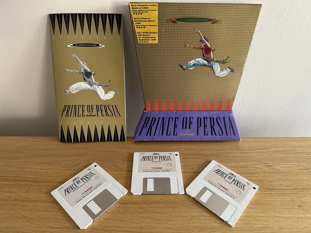 JEU RETRO - Prince of Persia - Broderbund - Big Box Apple Macintosh ...