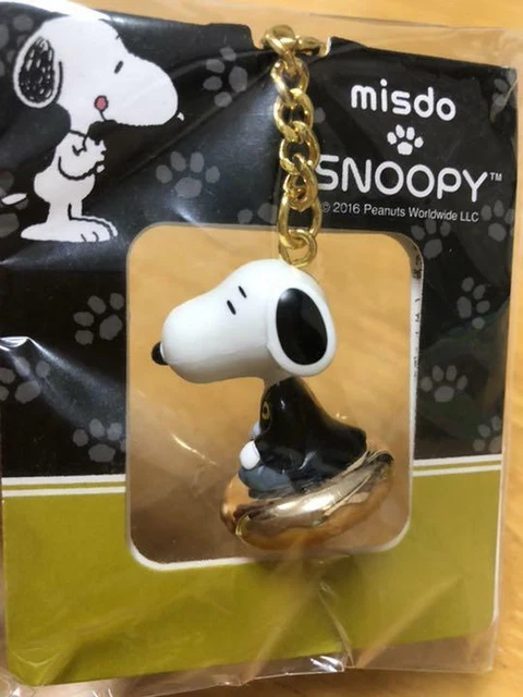 VERY CUTE! SNOOPY in kimono Key ring Figure Strap Charm misdo Gold £30. ...