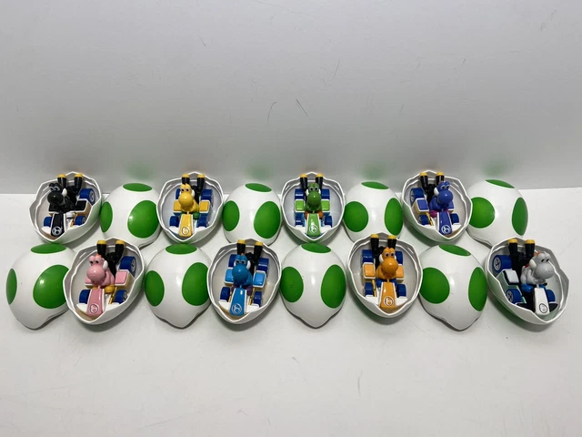 HOT WHEELS MARIOKART YOSHI Mystery Eggs Complete Set of 8 NEW!!! $90.00 ...