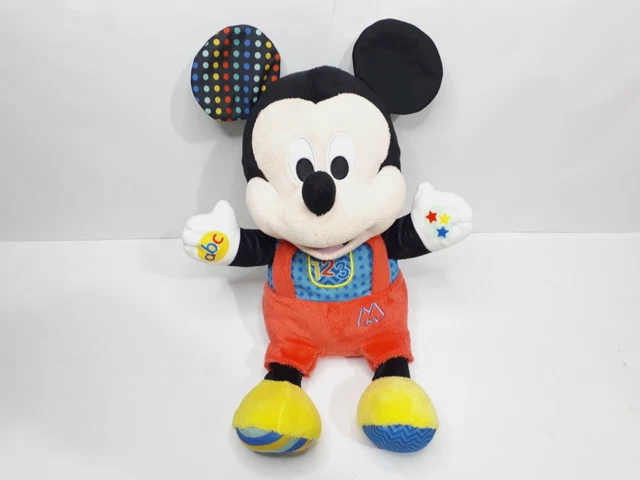 BABY MICKEY MOUSE Play and Learn Interactive Talking Plush Toy ...