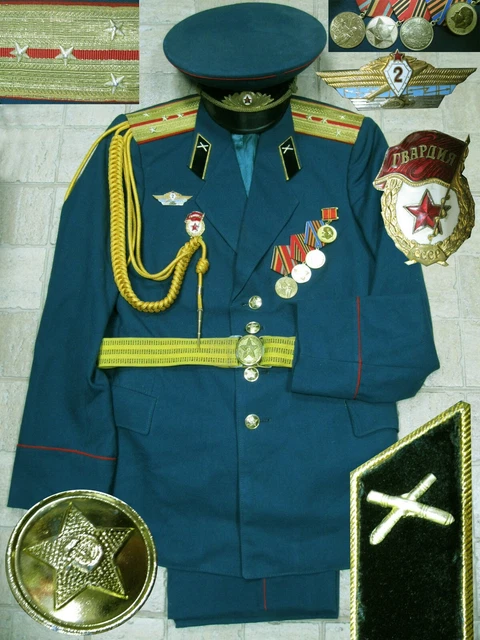 SOVIET RUSSIAN PARADE Military Uniform CAPTAIN ARTILLERY TROOPS officer ...