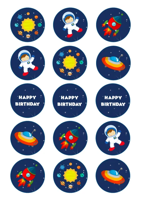 SPACE THEME BIRTHDAY Cupcake Toppers Icing Wafer Paper Edible Print 5 99 PicClick UK space-theme-birthday-cupcake-toppers-icing-wafer-paper-edible-print-5-99-picclick-uk