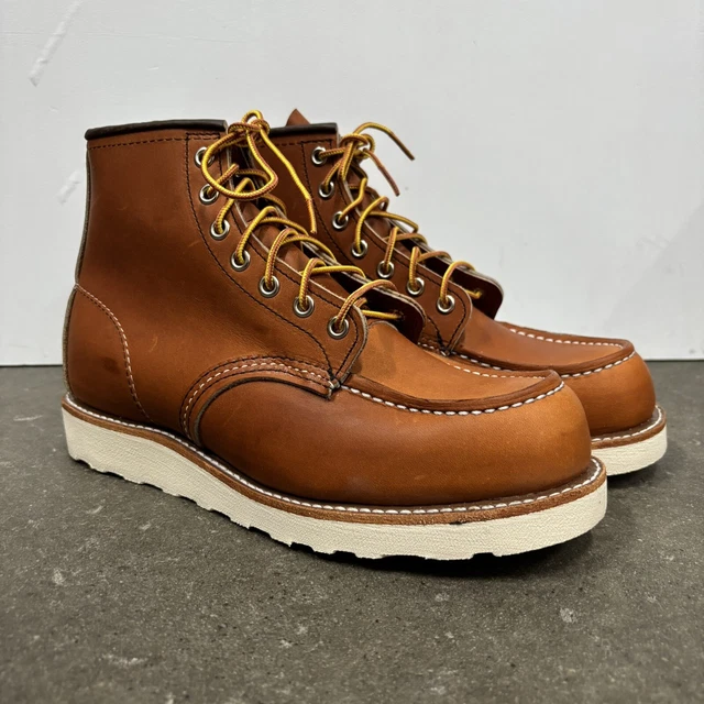 RED WING 875 6 Inch Moc Toe Boot Oro 7.5 $349.00 - PicClick AU