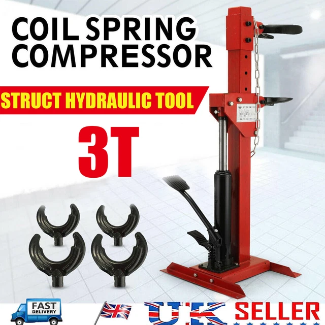 3000KG HYDRAULIC AUTO Coil Strut Spring Compressor 3Ton Adjustable ...