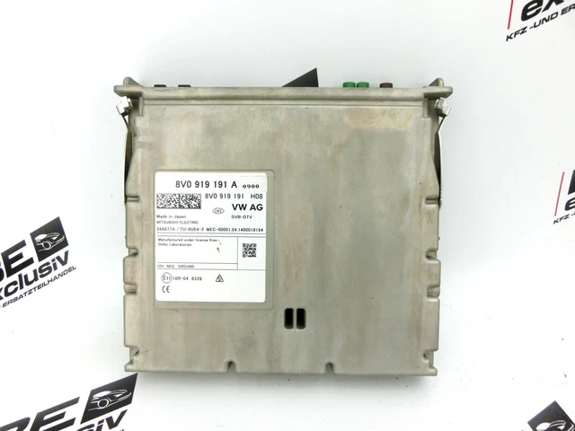 Original Vw Passat B8 Tv Tuner Numérique Récepteur Dtv Dvb Commande 8v0919191a Eur 151 16