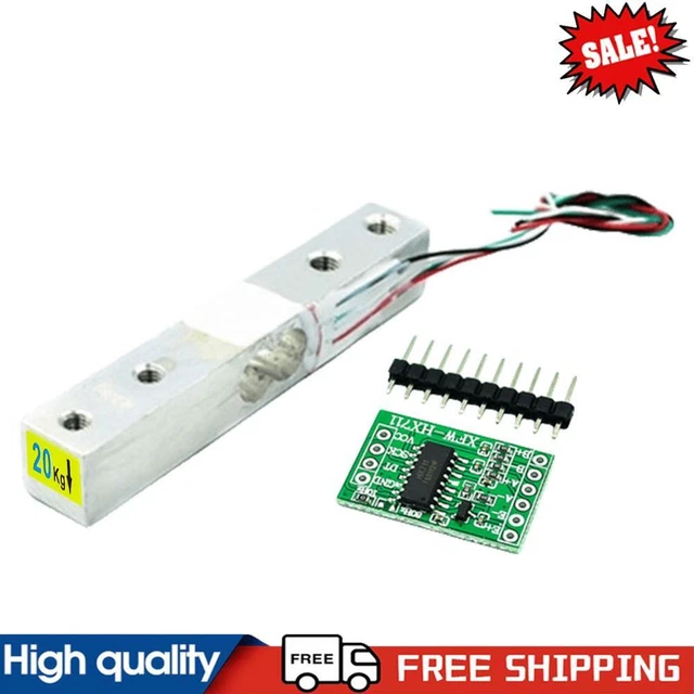 HX711 WEIGHT SENSOR Module 20KG Load Cell for Microcontroller (HX711 ...