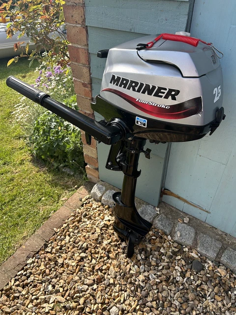 MARINER 2.5 HP 4 Stroke Short Shaft Outboard £200.00 - PicClick UK