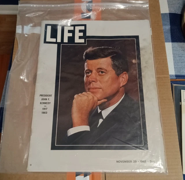 LIFE MAGAZINE PRESIDENT John F. Kennedy Magazine JFK Memorial November ...