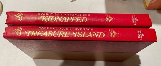 TREASURE ISLAND & KIDNAPPED BY ROBERT LOUIS STEVENSON Nelson Doubleday ...