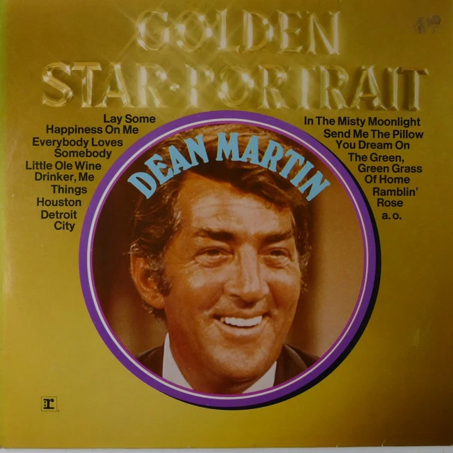 DEAN MARTIN GOLDEN Star Portrait reprise records 1975 LP-5914 EUR 9,90 ...
