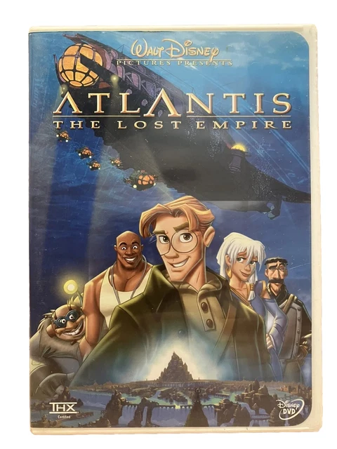 DISNEY ATLANTIS - THE LOST EMPIRE DVD GUC Family Myths Adventure $4.00 ...