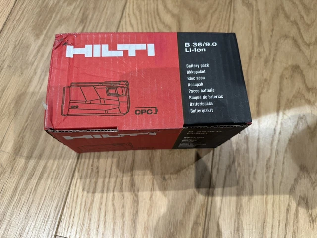 HILTI B36 9.0 36V Battery pack B 36/9.0 Li-ion #2183172 £230.00 ...