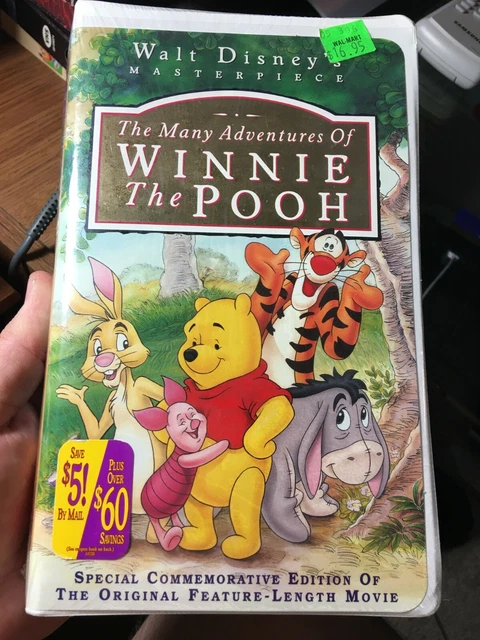 The Many Adventures Of Winnie The Pooh Vhs 1996 New Sealed Disney £