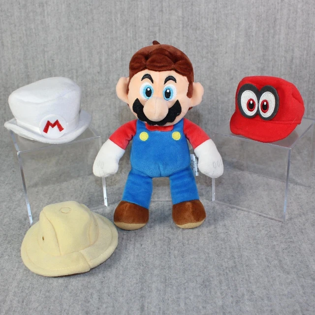 SUPER MARIO ODYSSEY Super Mario Plush Doll with Hats Official 2019 ...