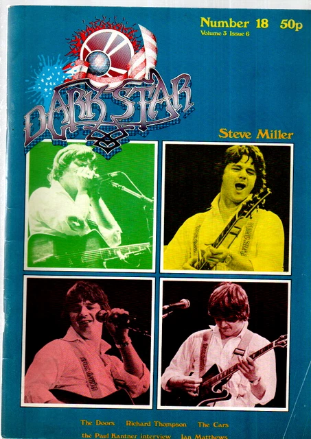DARK STAR MAGAZINE Issue1978 Volume3 Issue 6 In Vg Cond £13.99 ...