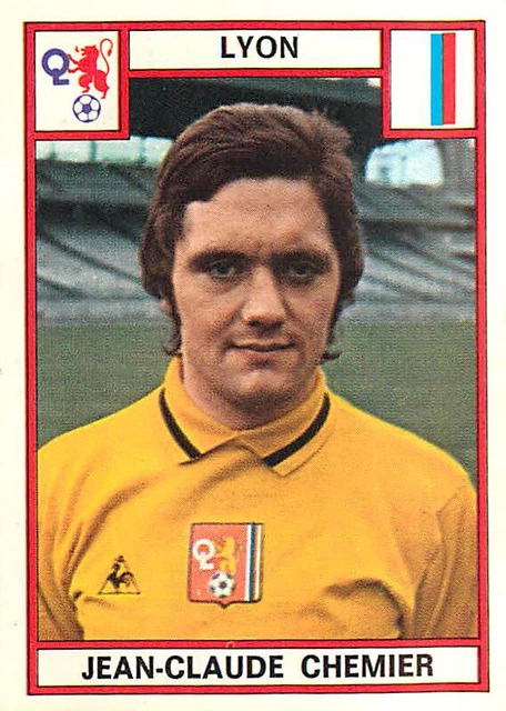 PANINI FOOTBALL 1976 Lyon Jean Claude Chemier EUR 2,00 - PicClick FR