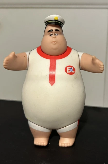 DISNEY PIXAR WALL-E *Captain B.McCrea* Action Figure Thinkway Toys $9. ...