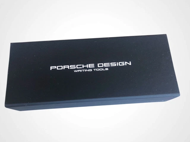 GENUINE PORSCHE DESIGN Writing Tools Box - Black with Magnetic Closure ...
