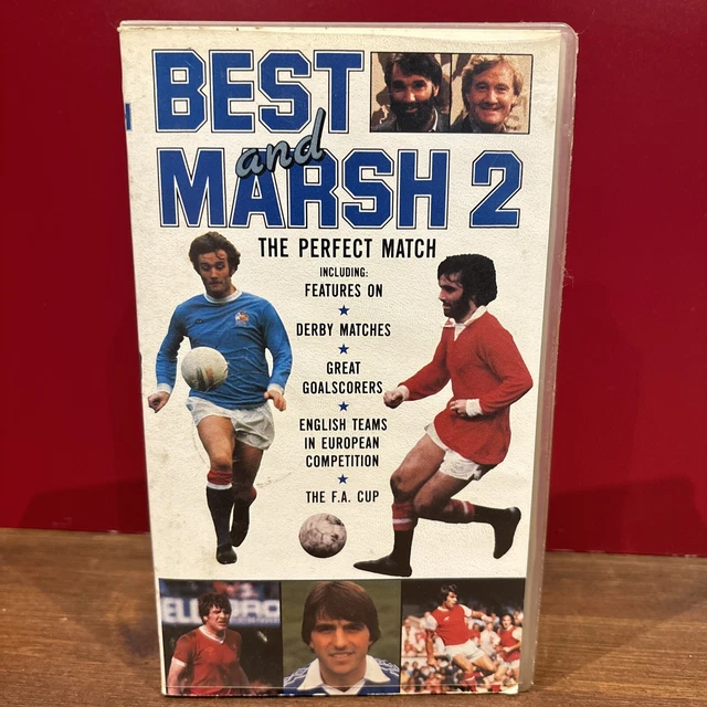 BEST AND MARSH 2 The Perfect Match VHS Video George Best Rodney Marsh £ ...