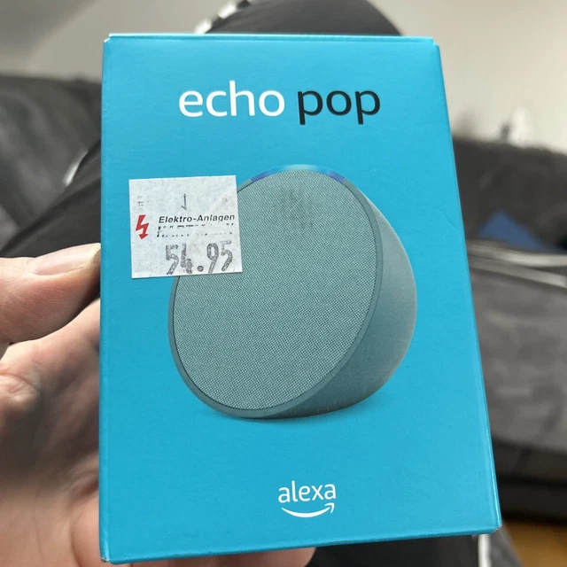 AMAZON ECHO POP Smart Lautsprecher - Blaugrün EUR 24,06 - PicClick DE