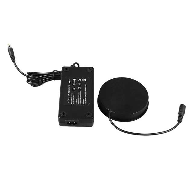 MICROSCOPE BOTTOM LIGHT Source Round Dimmable LED Lluminator 2.95in ...