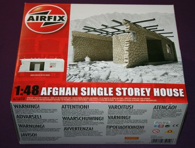 AIRFIX AFGHAN SINGLE Storey House 1:48 scale resin model building ...